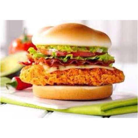 Wendys Guacamole Spicy Chicken Sandwich Healthy Fast Food Choices