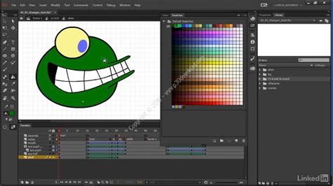 دانلود Lynda Learn Adobe Animate CC Tutorial Series آموزش ادوبی انیمیت