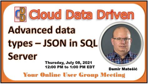 Json Sqlserver Clouddatadriven Futuredatadriven Sqldatadriven