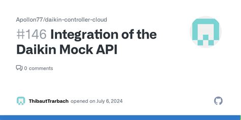 Integration Of The Daikin Mock API Issue Apollon Daikin Controller Cloud GitHub