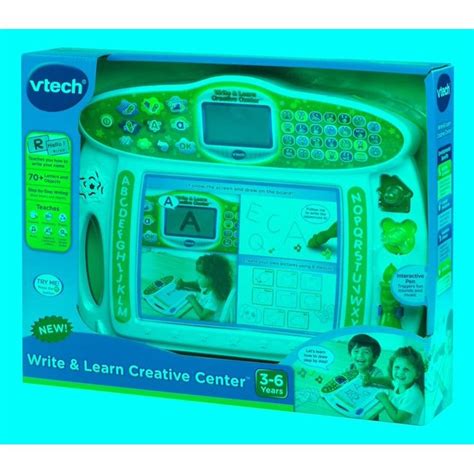 VTech Write And Learn Creative Center Writing Toy For Prebabeers Teaches Reading And