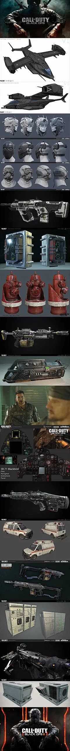 枪械科幻概念设计—每一个细节都那么精致 花瓣网