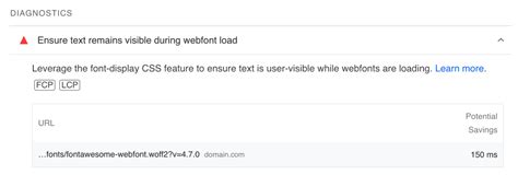 How To Fix The Ensure Text Remains Visible During Webfont Load” Warning