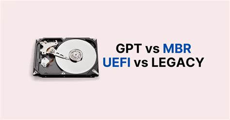UEFI và LEGACY MBR và GPT đâu là khác biệt và cách lựa chọn New h