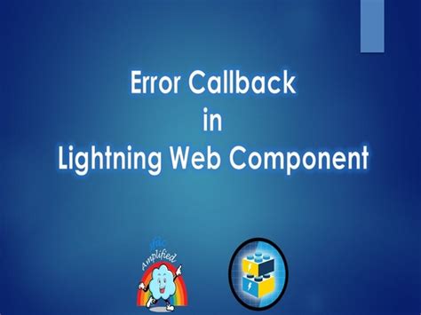 Chapter 26 Error Callback In Lightning Web Component