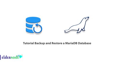 Tutorial Backup And Restore A Mariadb Database Eldernode Blog