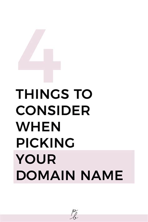 Things To Consider When Picking Your Perfect Domain Name Paige Brunton