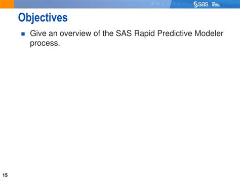 Ppt Chapter 3 Sas Rapid Predictive Modeler Powerpoint Presentation