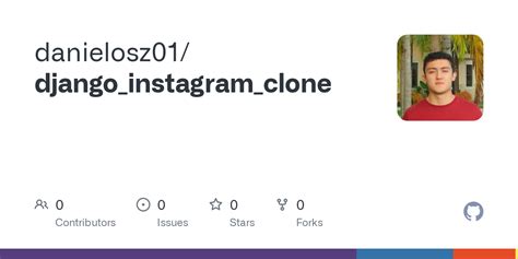 GitHub Danielosz Django Instagram Clone