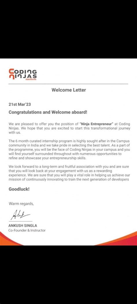 Ritu Singh On Linkedin Codingninjas Team Campusambassador Opportunity