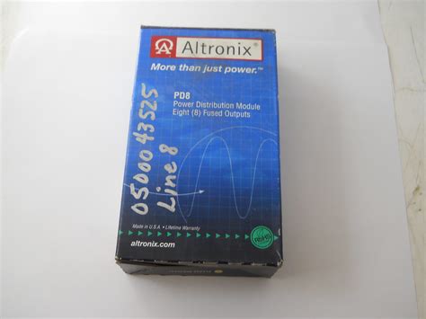 Pd8 Altronix 28 Vac28vdc 8 Individually Fused Outputs