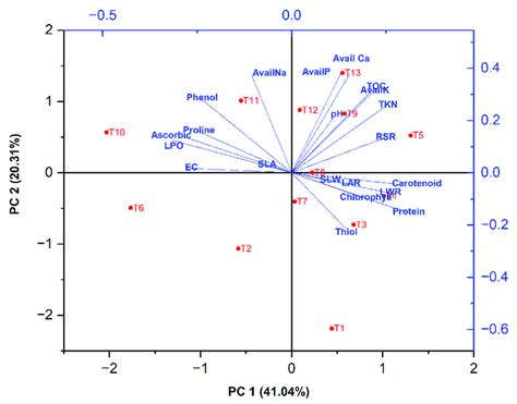PCA Analysis For T To T Amendments At Days PCA Analysis For T Download Scientific