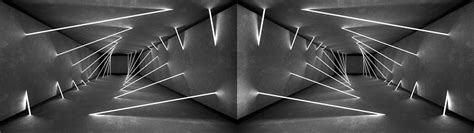 나이트 클럽 인테리어 조명 3d 렌더링 레이저 쇼 빛나는 라인 추상 형광 배경입니다 네온 룸 복도 배경입니다 빛 추상적 인 미래 지향적 인 디자인입니다 현대적인 기하학적 인