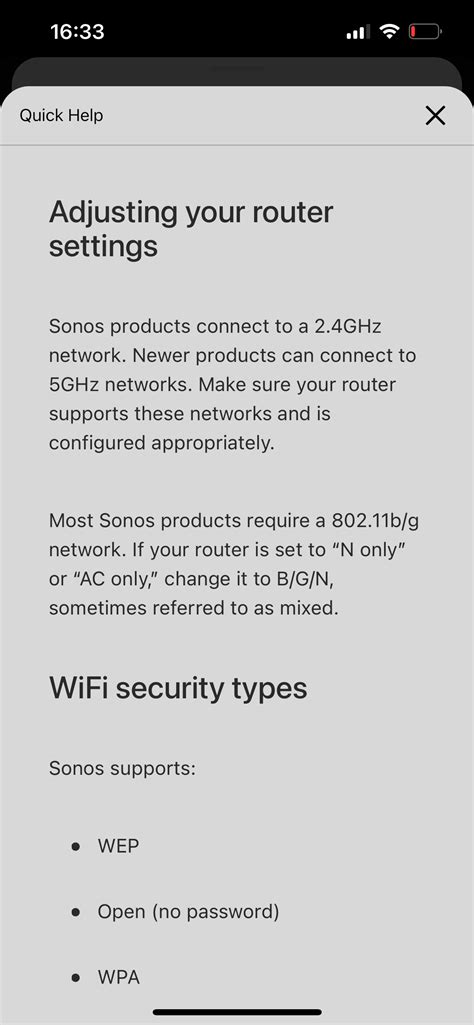 Changed Wifi Password Did Not Change Router Sonos Move Is Now Not Compatible With My Router