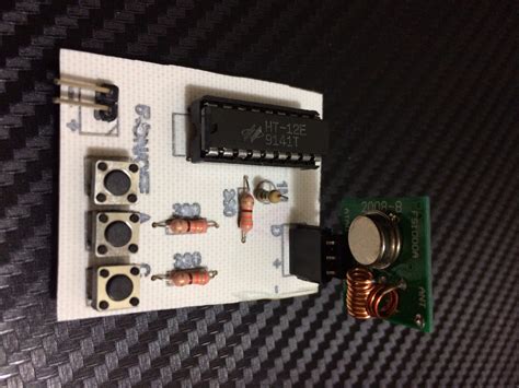 How To Make RF Transmitter And Receiver With HT E And HT D Censtry