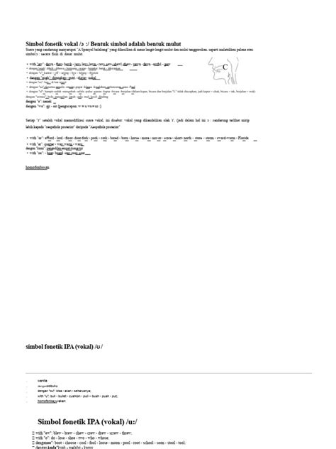 Vokal Terungkap Fonik Pdf