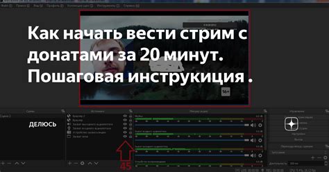 Как начать вести стрим с донатами за 20 минут Пошаговая инструкиция Делюсь Дзен