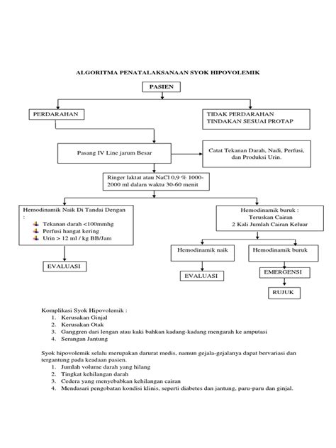 Algoritma Penatalaksanaan Syok Hipovolemik Pdf