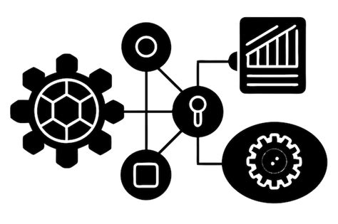 Premium Vector Machine Learning Graphics Data Analytics Algorithm Icons