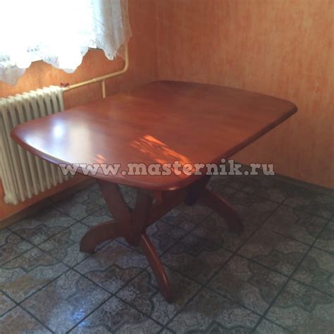 Реставрация кухонного стола