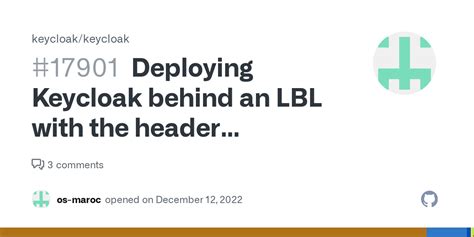 Deploying Keycloak Behind An Lbl With The Header Configuration X Frame Options Deny · Issue