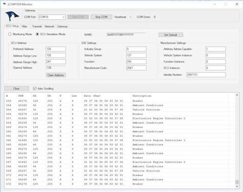 Os Independent License Free On Chip Sae J1939 Protocol Stack For Embedded Linux And Windows