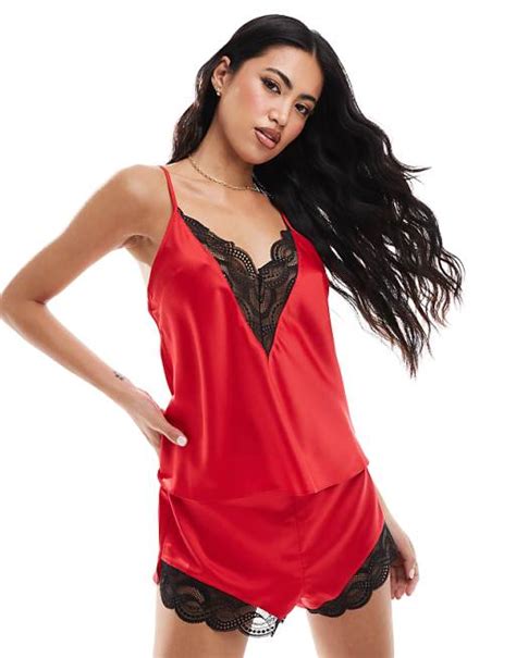 Ann Summers Adoration Cami Set In Red Asos