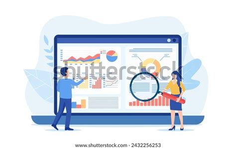 Data Analytics Dashboard Business Finance Report Over 6 921 Royalty