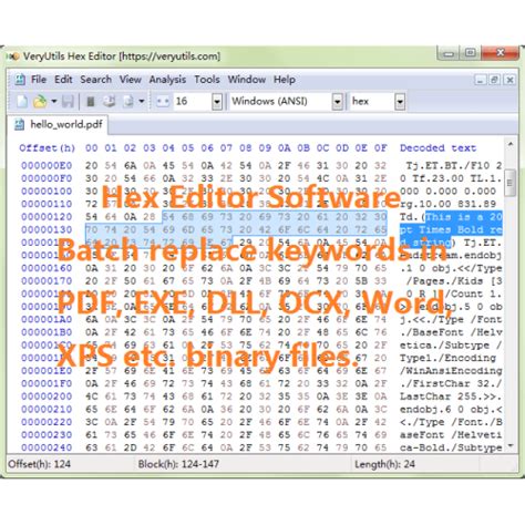 Hex Editor Is A Disk Editor It Is Also A Hex Editor And Viewer For Use When Search Replacing