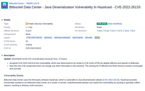Phân tích lỗ hổng Deserialization trong Bitbucket CVE 2022 26133 AI Design Thiết kế web theo