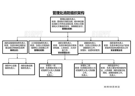 新消防组织架构图 515PPT
