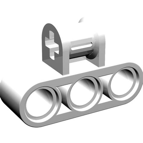 LEGO White Technic Cross Block 3 X 2 Axle Triple Pin 42191 63869 Brick Owl LEGO