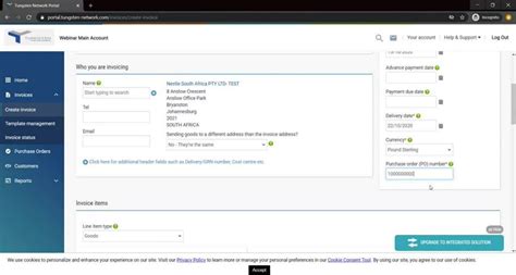 How To Raise Invoices Or Credit Notes Tungsten Network