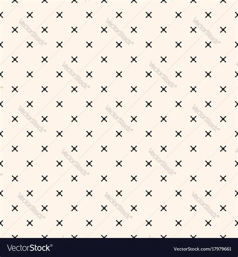 Minimalist Texture Geometric Seamless Pattern Vector Image
