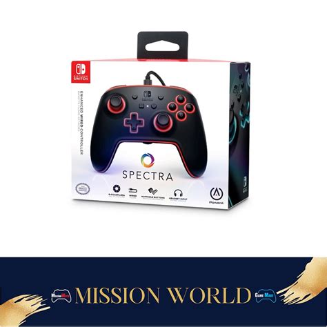 Powera Spectra Enhanced Wired Controller Nintendo Switch V1 V2
