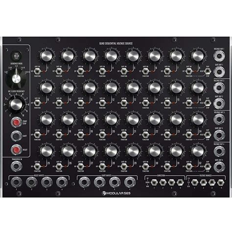 Moon Modular Quad Sequential Voltage Source Sequencer Reverb