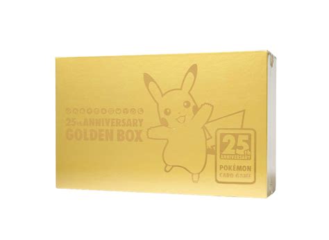25th Anniversary Golden Box Japanese Pokemon Card Fuji Card Shop