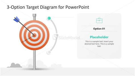 Option 1 Slide Target Diagram Ppt Template Slidemodel