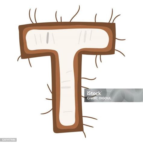 편지 T의 형태로 코코넛 과일 레터링 디자인 벡터 그림입니다 0명에 대한 스톡 벡터 아트 및 기타 이미지 0명 건강한 식생활 과일 Istock