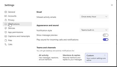 Configuring Teams Notifications Microsoft Qanda