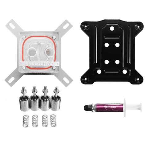 G1 4 Copper CPU Water Cooling Block Waterblock Supports RGB AURA Function