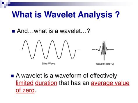 Ppt Introduction To Wavelets Powerpoint Presentation Free Download