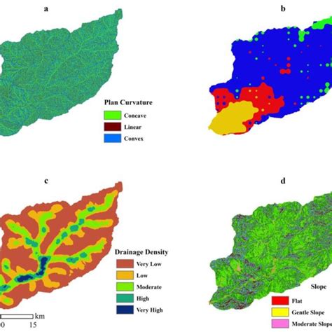 A Topographic Position Index Based Landform Tpi Landform Map B