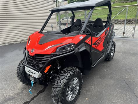 2024 Zforce 800 Trail 4x4 Efi Eps Gen Ii Magna Red Cfmoto Side X