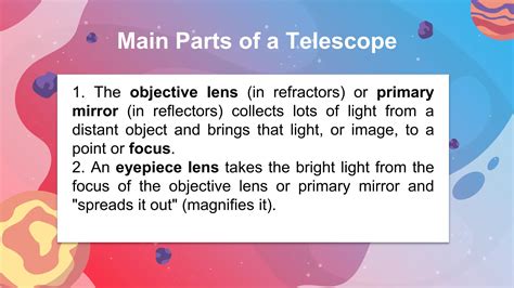 Telescope Its Uses And Properties Of It Ppt