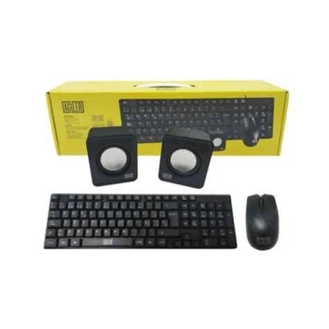 Kit Teclado Mouse Agiler Usb Negro Megatech Ecuador Servicio