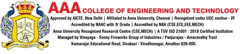 nptel swayam local chapter aaa college of engineering and technology sivakasi