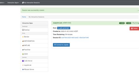 Launching An Interactive Session Rc Learning Portal
