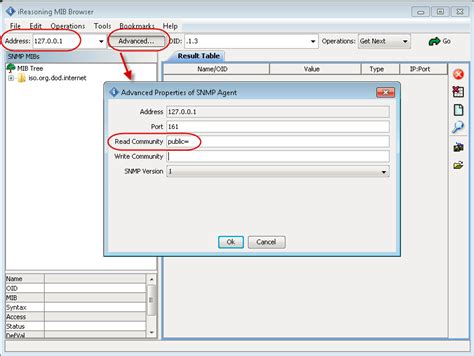 Enabling SNMP