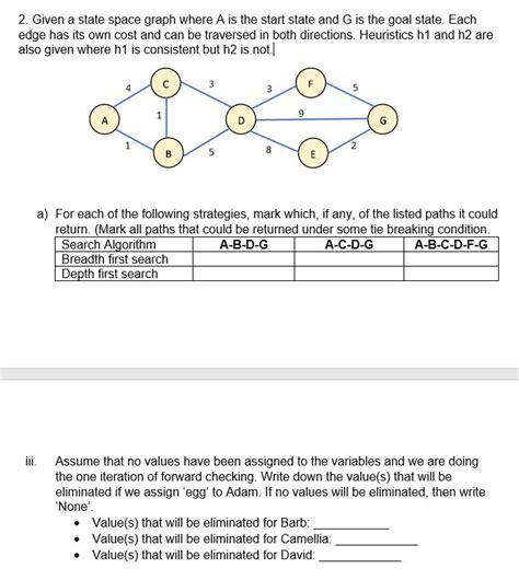 Solved Ai Question Computer Science Given A State Space